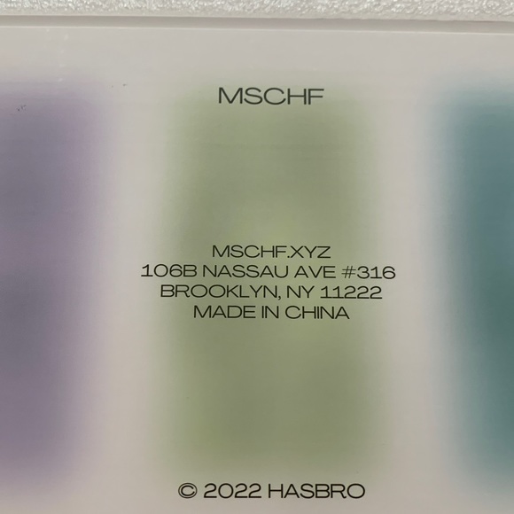 Mschf | Accessories | Mschf Blur Monopoly Money Collectible Full Set ...